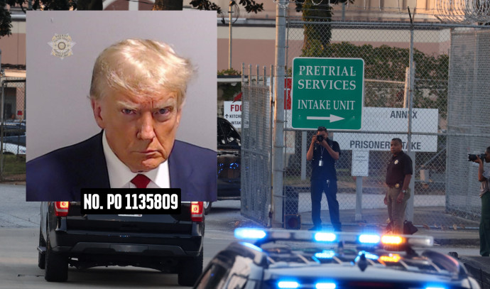 אסיר 1135809: טראמפ נעצר בבית הכלא המחוזי בג'ורג'יה | חדשות מעריב